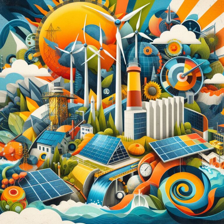 Renewable Energy Art - Our Power